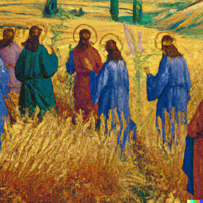 Jesus in the Wheat Field - zenvampires